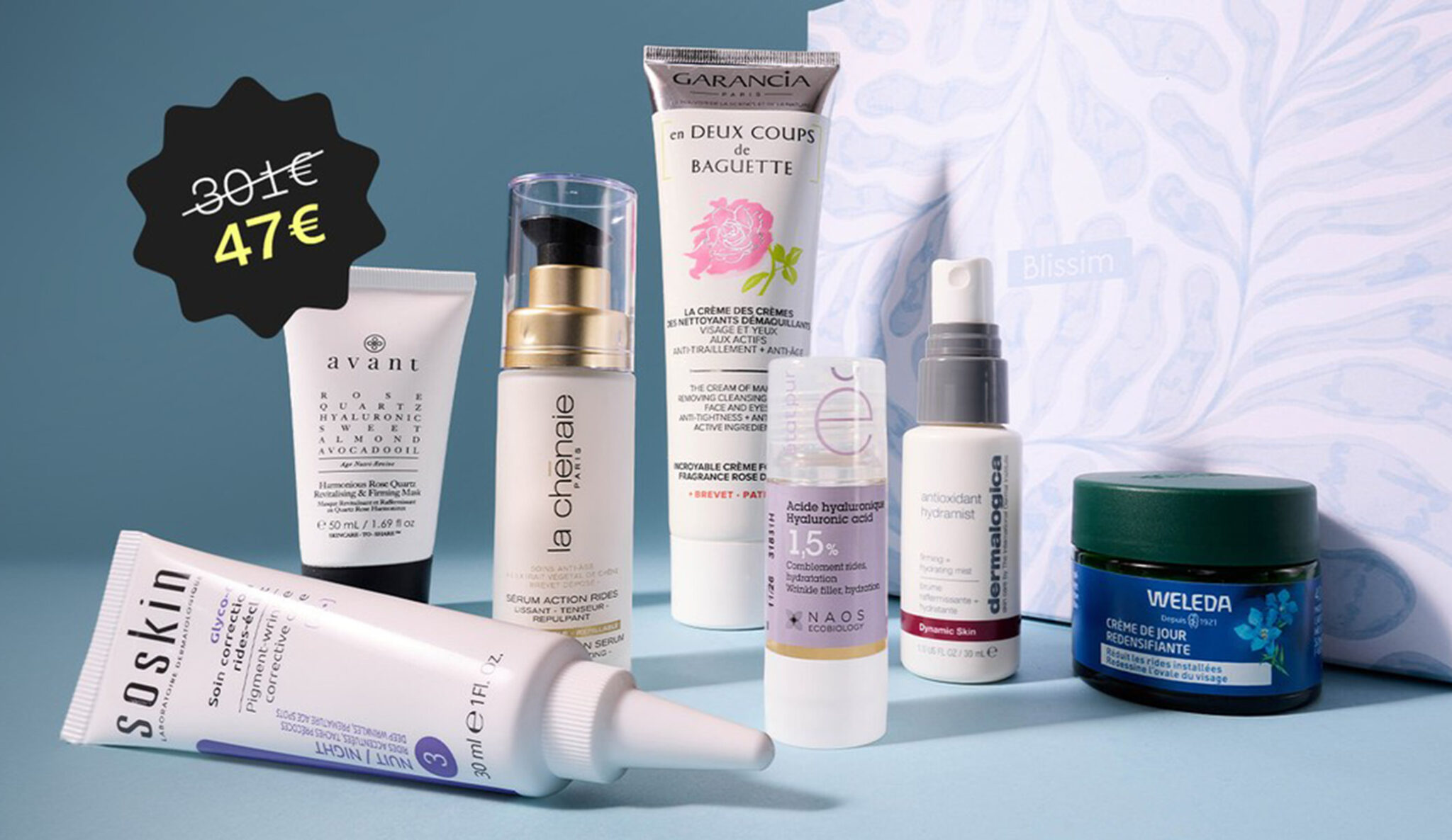 Nouvelle box Blissim – objectif peau raffermie